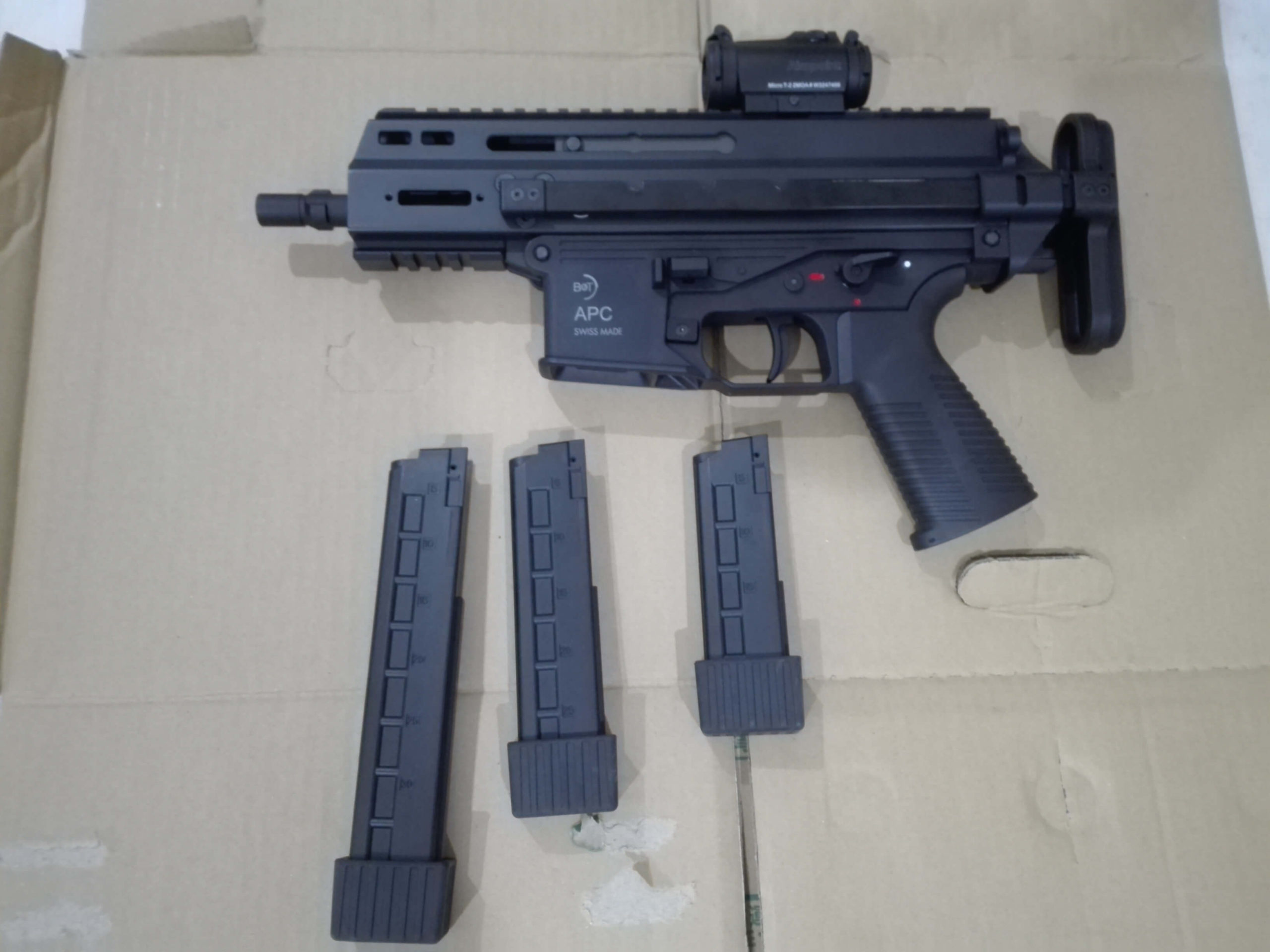 47％割引ブラック系開店記念セール！ ARROW ARMS APC9-K 電動ガン トイガン ミリタリーブラック系-OTA.ON.ARENA ...